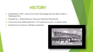Jw marriott international | PPTX