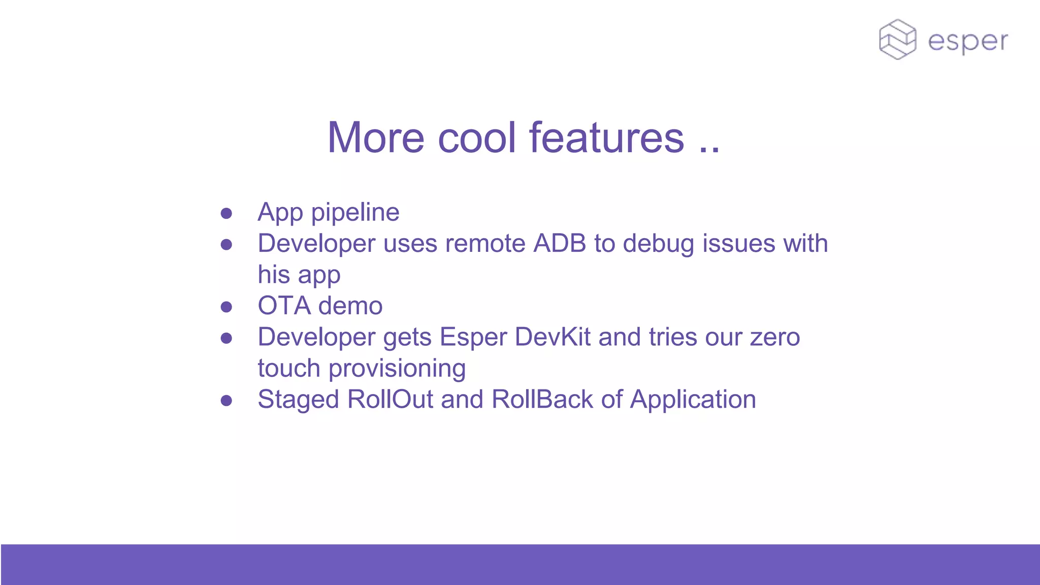 Developer meets esper | PPT