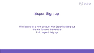 Developer meets esper | PPT