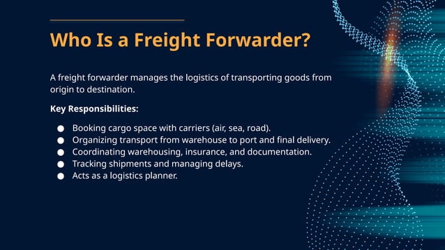 The Difference Between a Freight Forwarder and a Customs Broker | PPTX