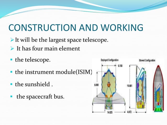 JAMES WEBB SPACE TELESCOPE | PPTX | Space and Astronomy | Science