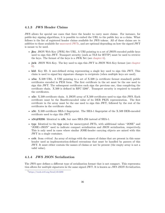 JWT(JSON WEB TOKEN) hand book for beginner | PDF