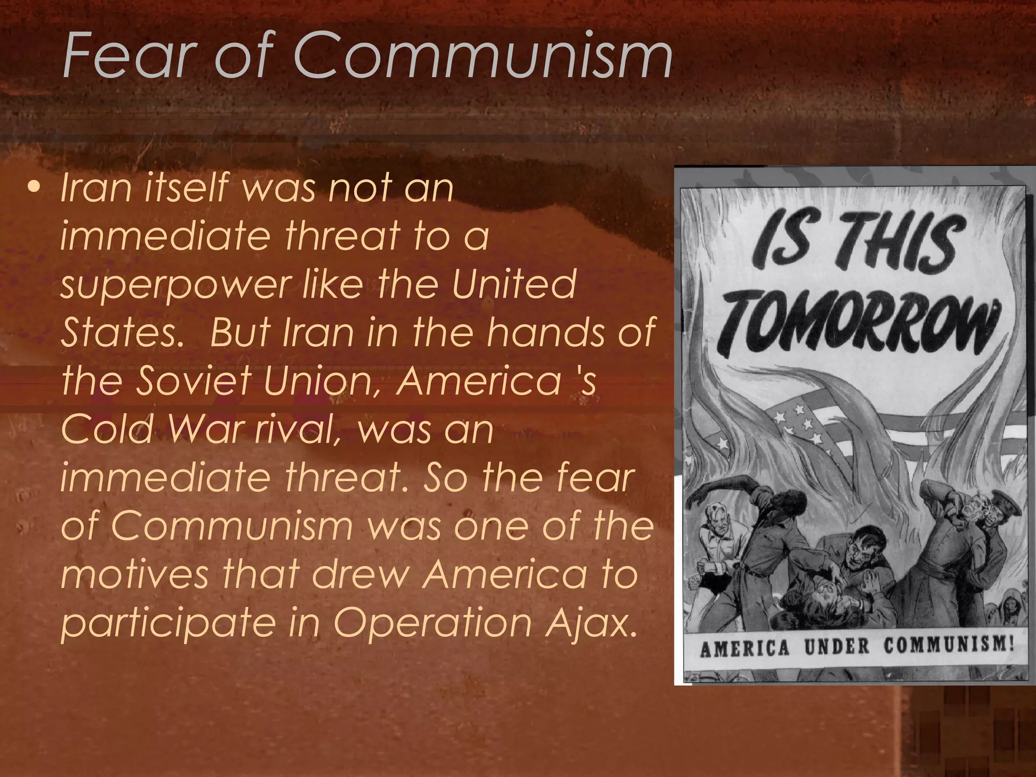 Jwt 1953 iran coup | PPT