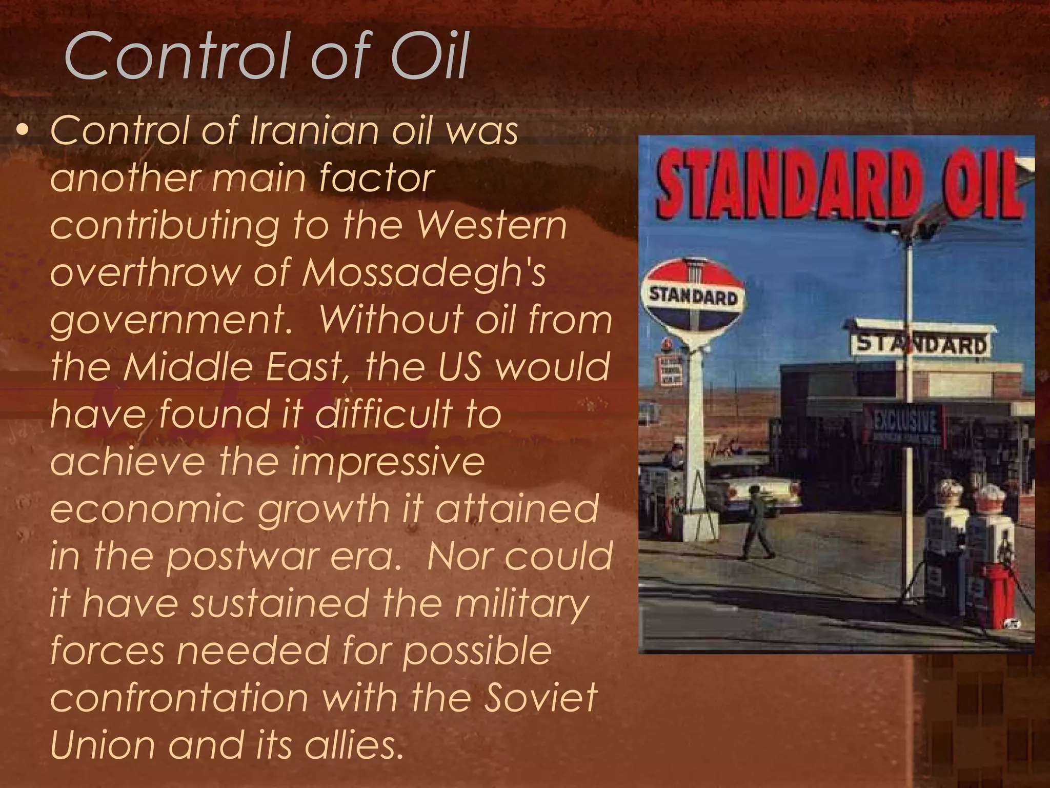 Jwt 1953 iran coup | PPT
