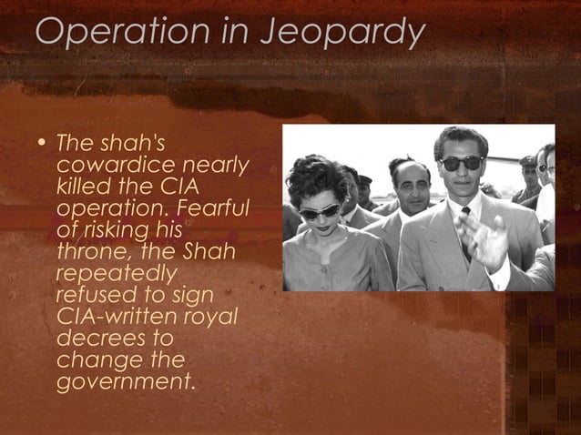 Jwt 1953 iran coup | PPT