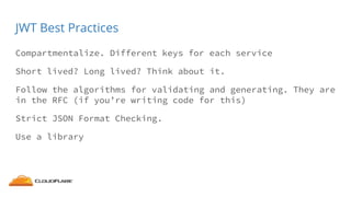 JWTs and JOSE in a flash | PPT