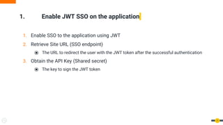 JWT SSO Inbound Authenticator | PPT