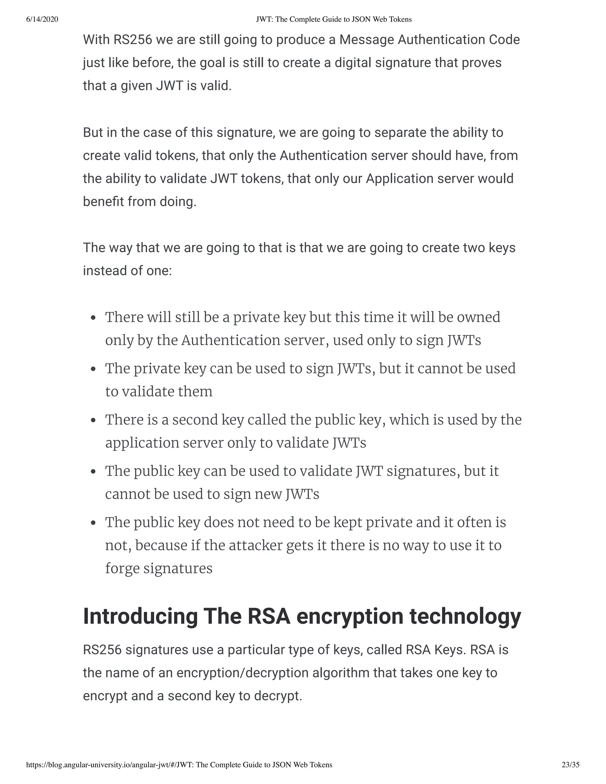 Jwt the complete guide to json web tokens | PDF