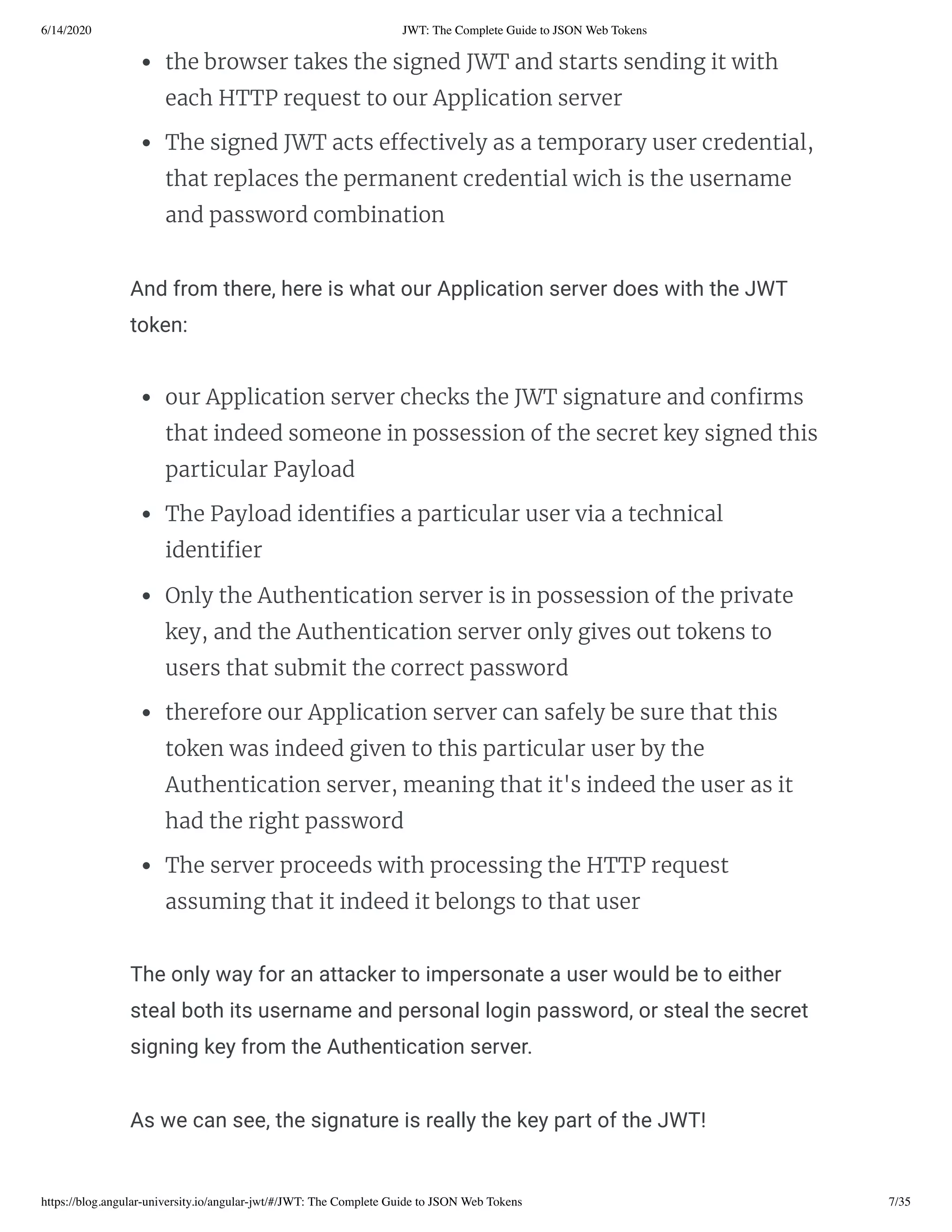 Jwt the complete guide to json web tokens | PDF