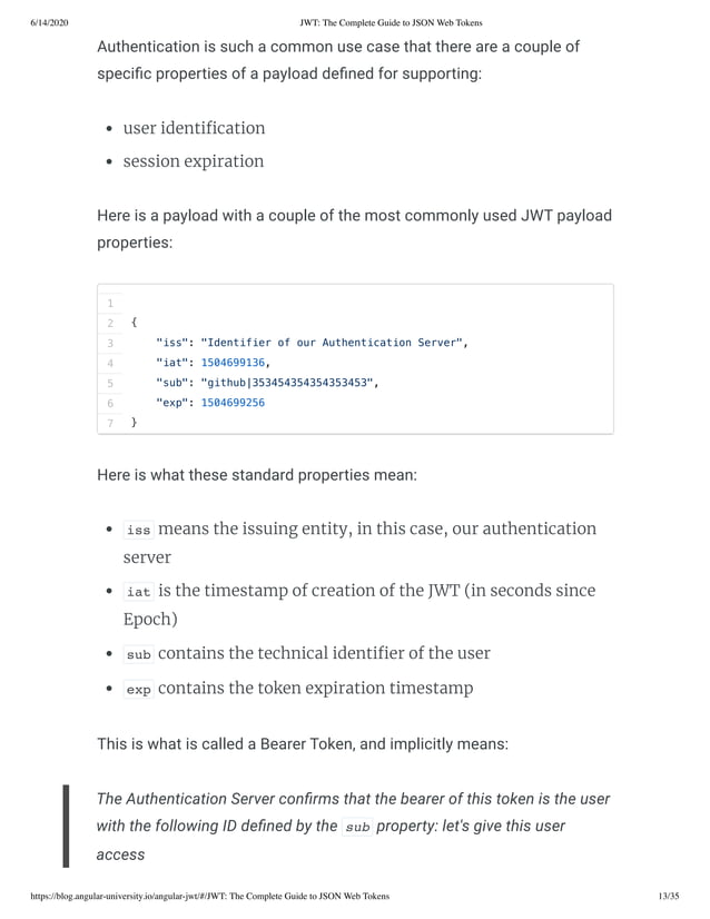 Jwt the complete guide to json web tokens | PDF