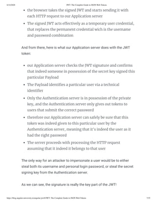 Jwt the complete guide to json web tokens | PDF
