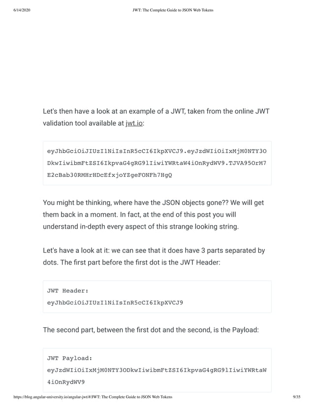 Jwt the complete guide to json web tokens | PDF