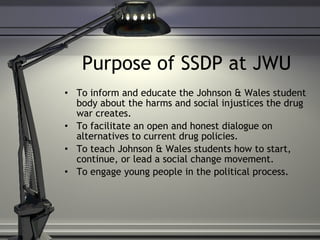 Johnson & Wales SSDP Presentation | PPT
