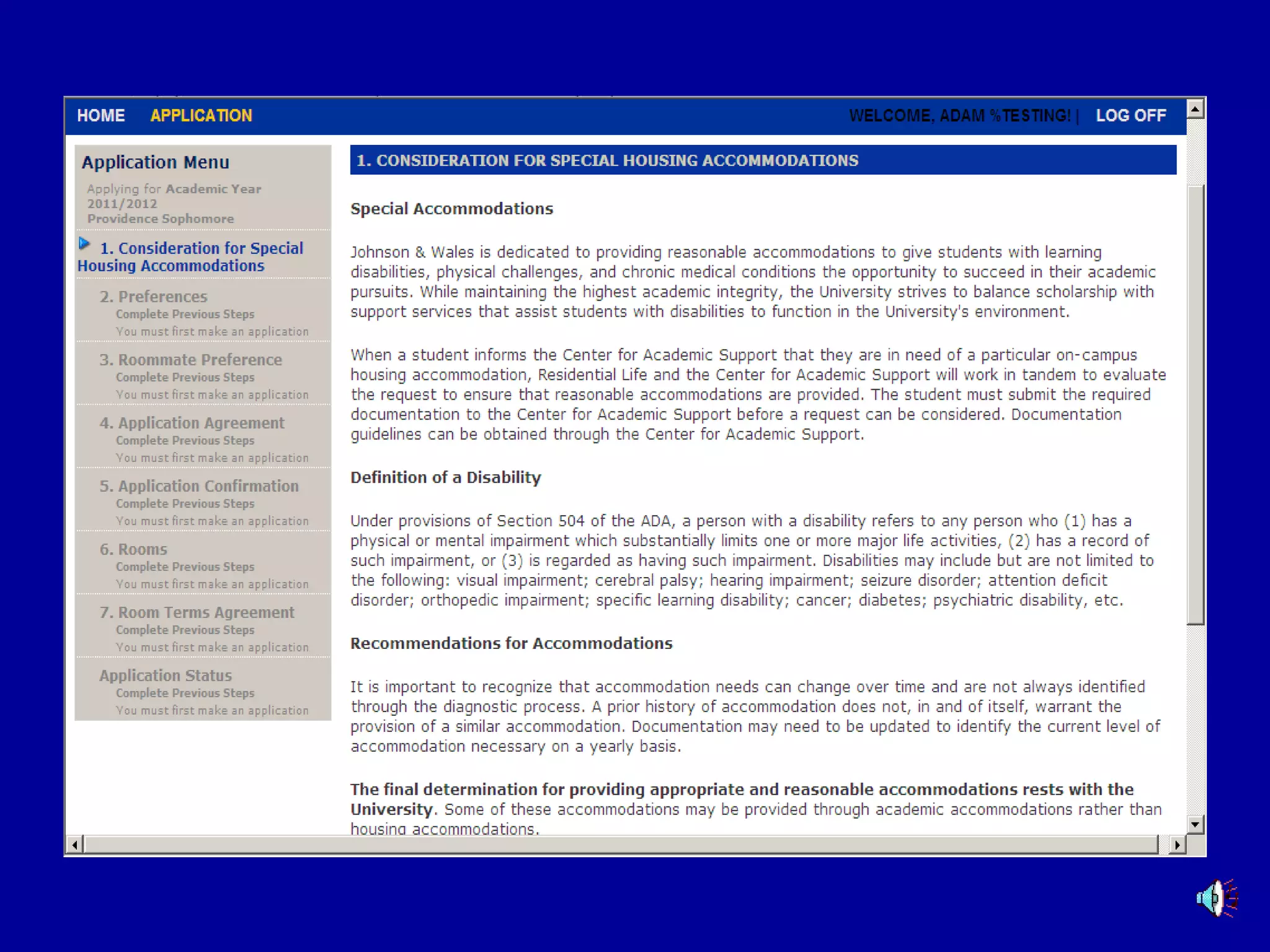 Jwu housing app tutorial | PPT