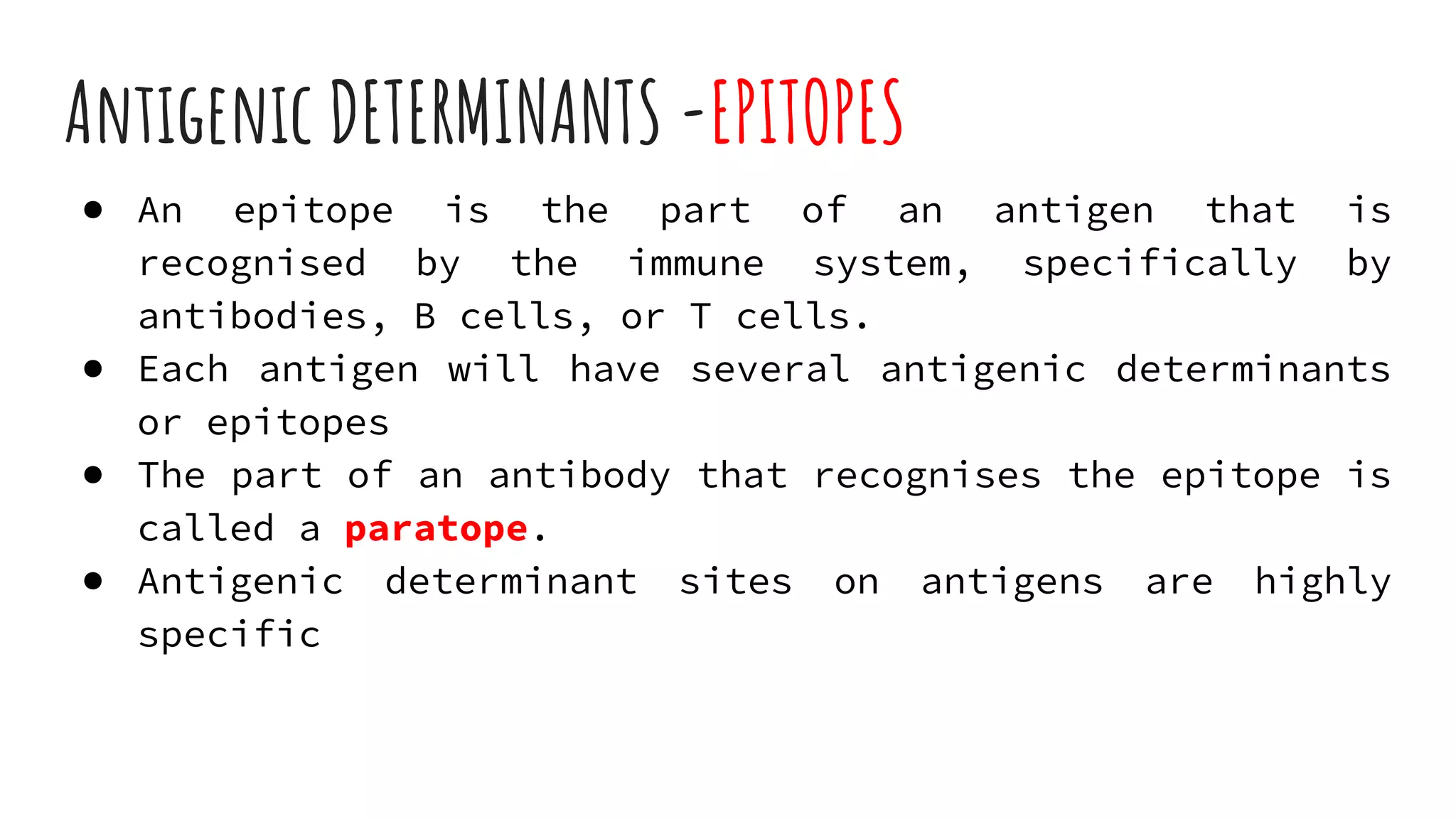 Antigen | PPT
