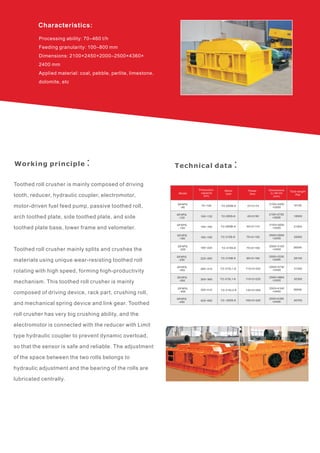 Toothed Roll Crusher | PDF