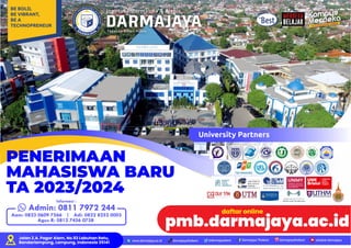 E Brosur Institut Informatika dan Bisnis Darmajaya | PPT
