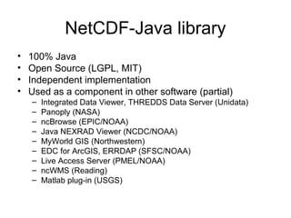 Reading HDF family of formats via NetCDF-Java / CDM | PPT