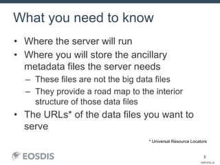 Hyrax: Serving Data from S3 | PPT