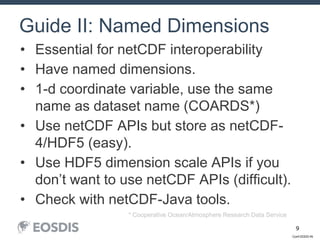 HDF-EOS Data Product Developer's Guide | PPTX