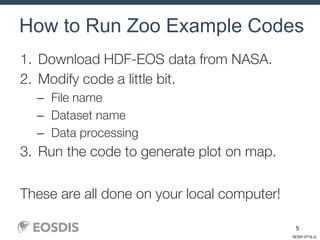 Google Colaboratory for HDF-EOS | PPT