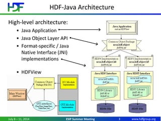 HDF-Java Overview | PPTX