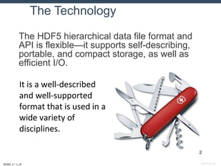 Indexing HDF5: A Survey | PPT