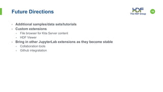 HDF Kita Lab: JupyterLab + HDF Service | PPT