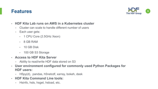 HDF Kita Lab: JupyterLab + HDF Service | PPT