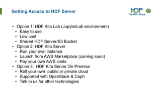 HDF Cloud: HDF5 at Scale | PPT