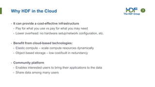 HDF Cloud: HDF5 at Scale | PPT