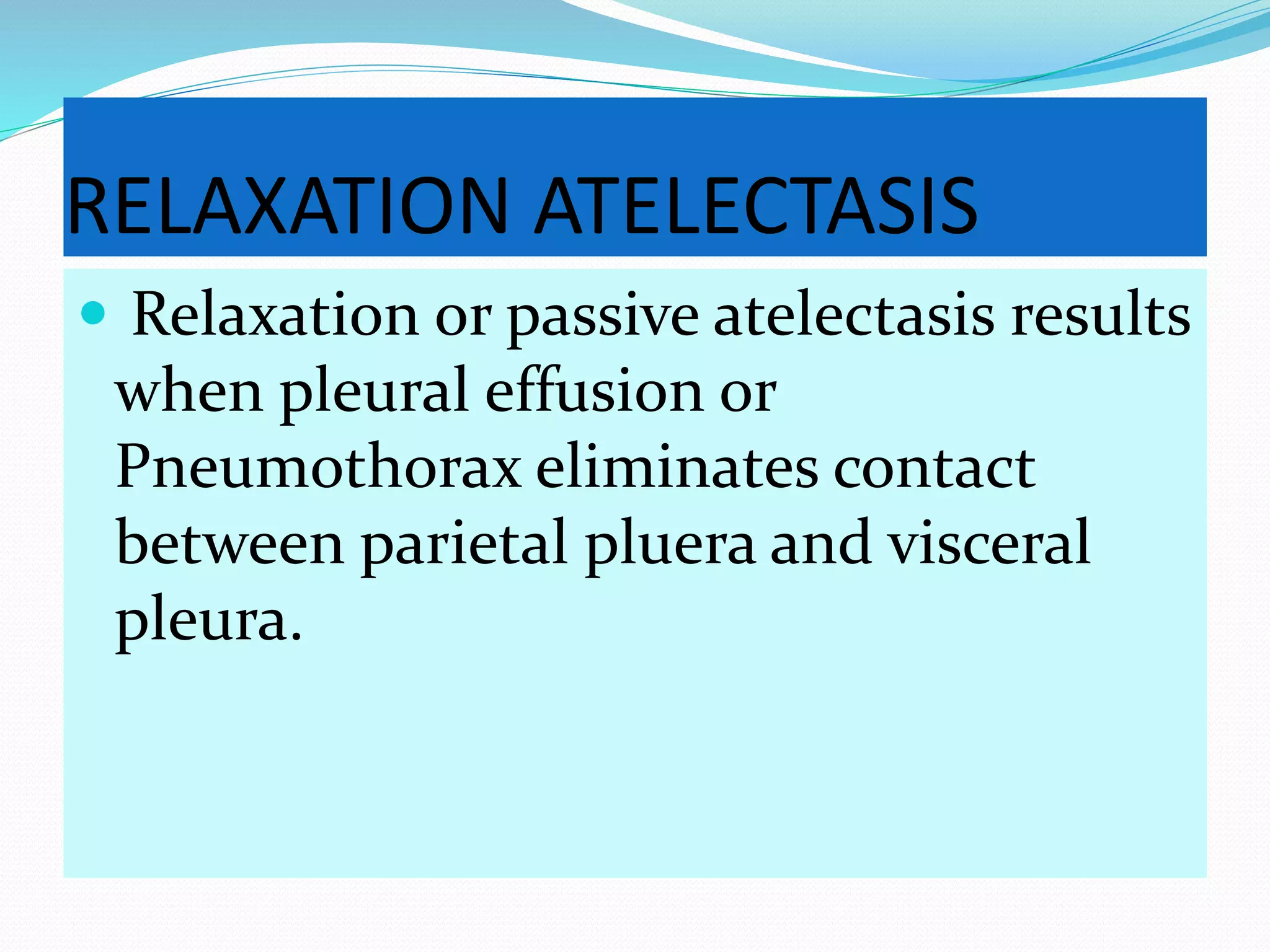 Atelectasis ppt Nikhil | PPTX