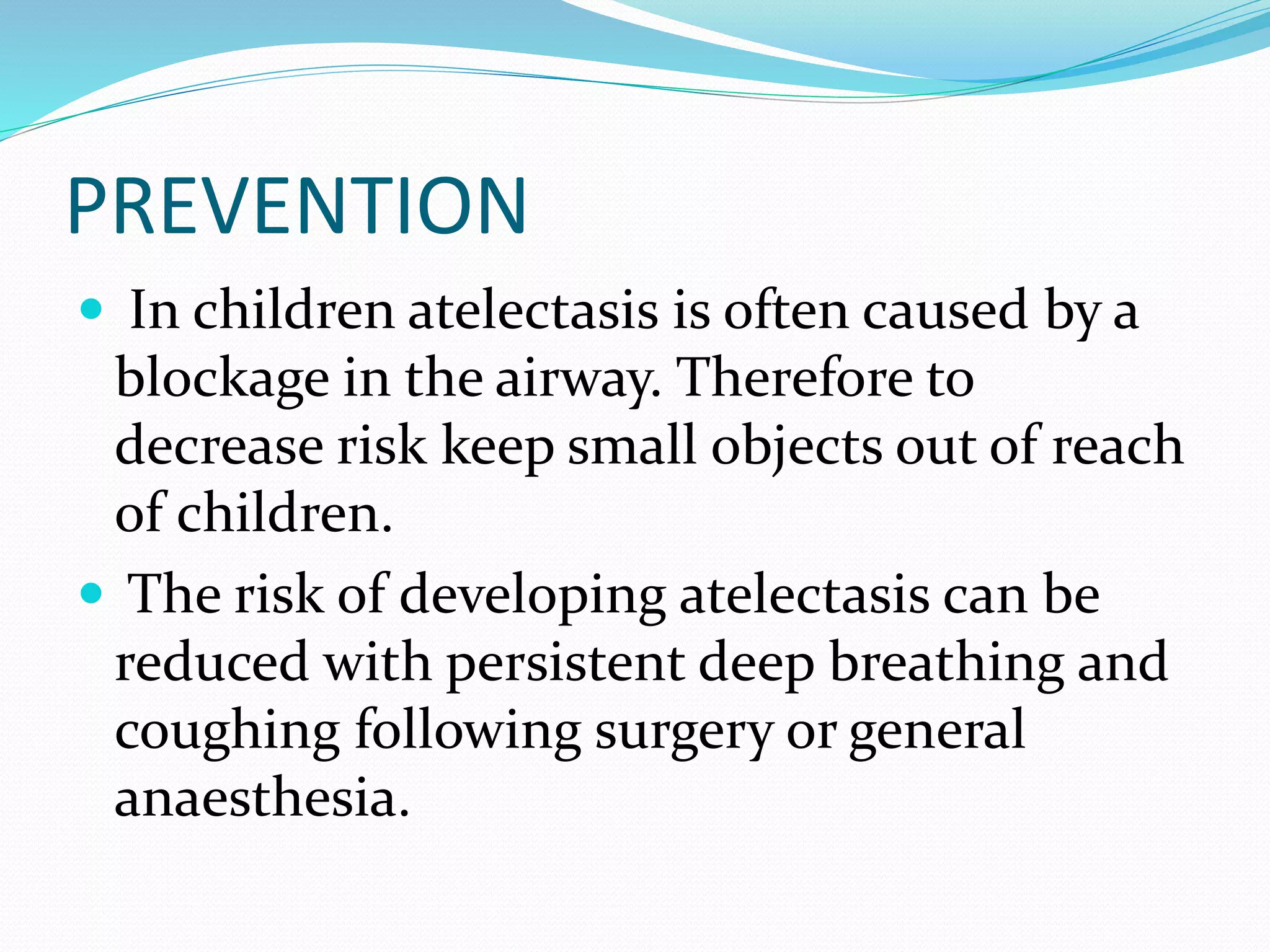 Atelectasis ppt Nikhil | PPTX