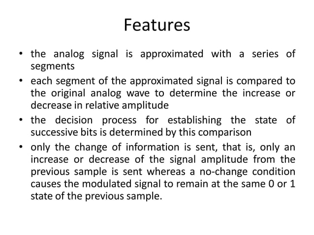 Waveform_codingUNIT-II_DC_-PPT.pptx | Digital Audio | Computer Software and Applications