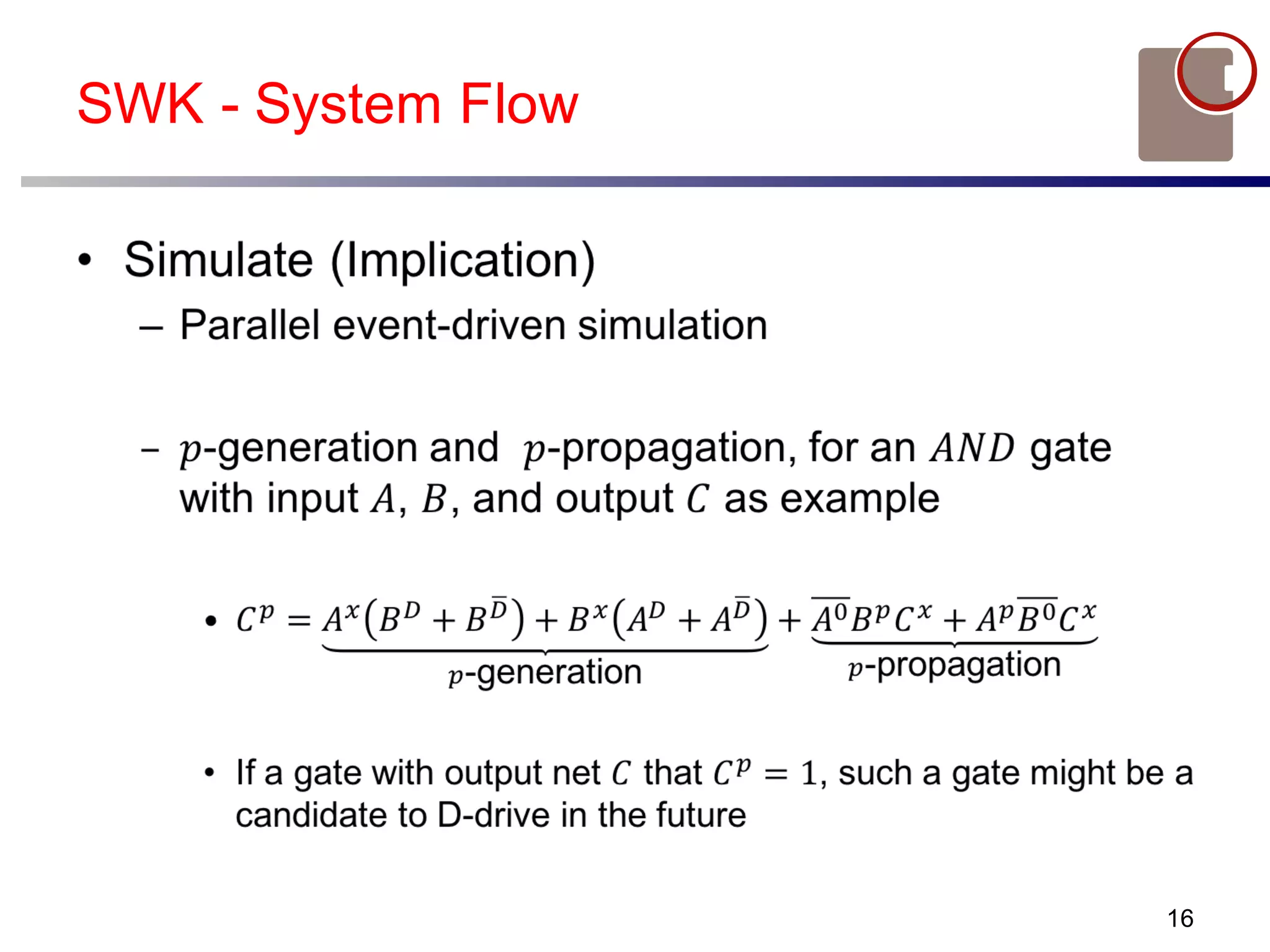 Paper Review A Parallel Test Pattern Generation Algorithm To Meet Multiple Quality Objectives Ppt
