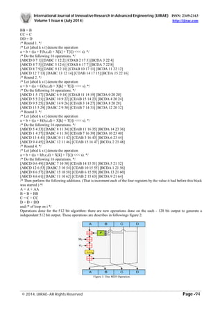 Implementation of New Modified MD5-512 bit Algorithm for Cryptography | PDF | Programming ...