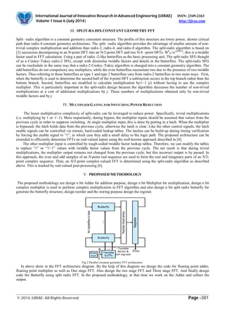 HIGH PERFORMANCE SPLIT RADIX FFT | PDF