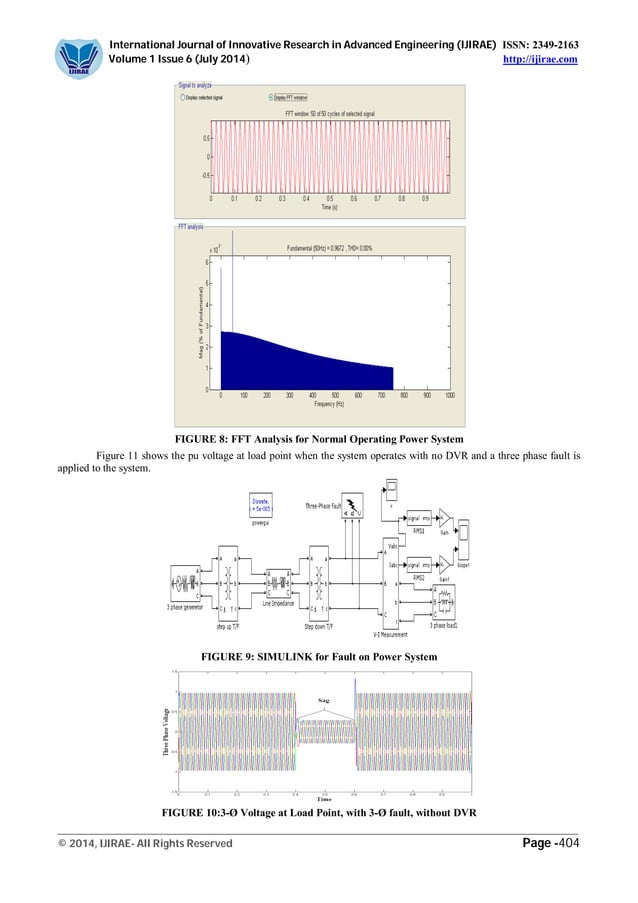 Enhancement of Power Quality Problem by Using Dynamic Voltage Restorer | PDF