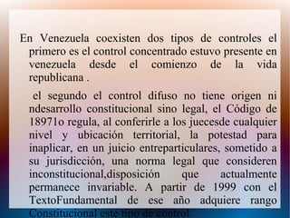 Control constitucional | PPT