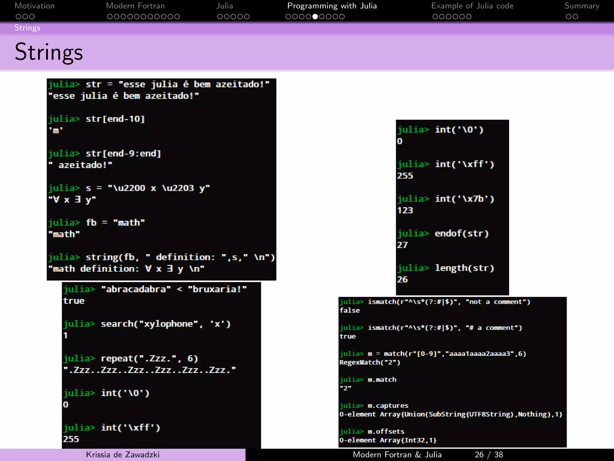 Seminar Fortran and Julia | PDF