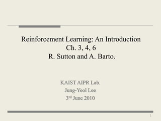 Reinforcement Learning | PDF