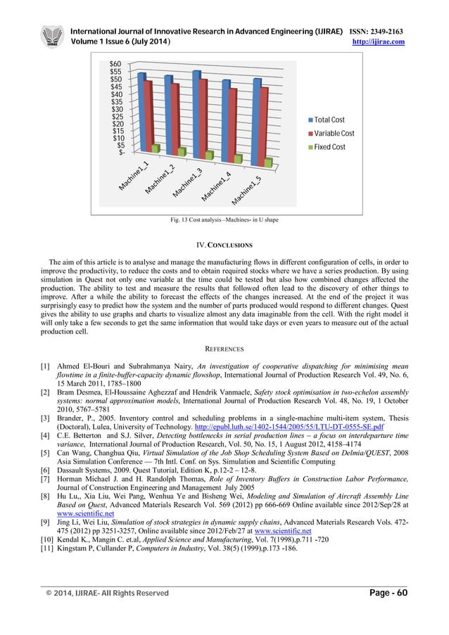 Improving layout and workload of manufacturing system using Delmia Quest simulation and ...