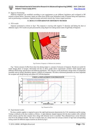 Design and Performance Evaluation of Collapsible Door Armrest under ...