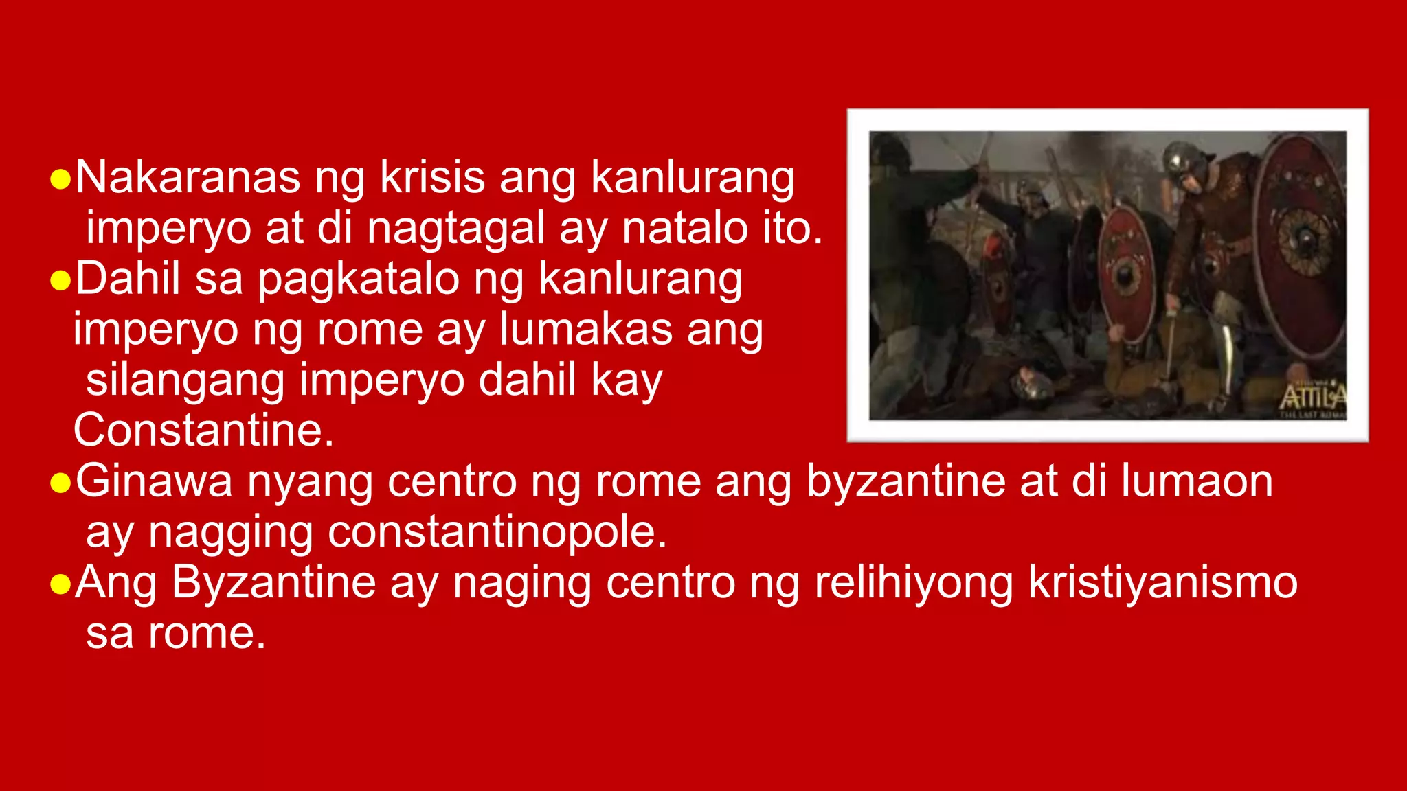 Imperyong byzantine | PPT