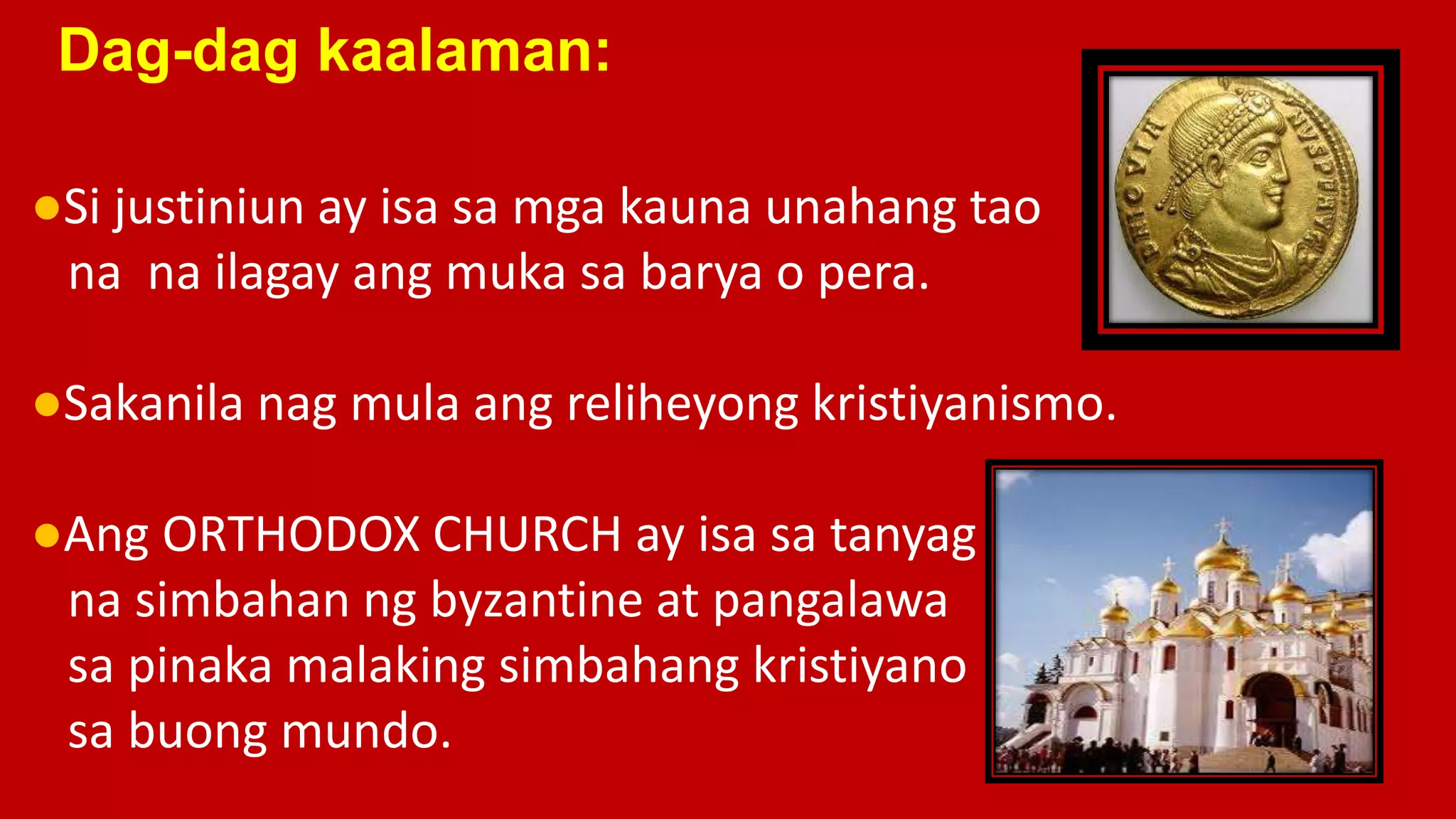 Imperyong byzantine | PPT