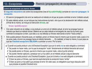Jyoc java-cap12 excepciones | PDF | Programming Languages | Computing