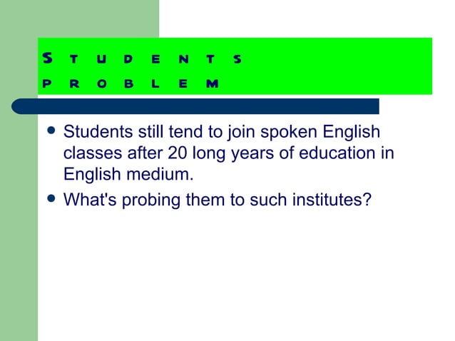 language habit | PPT