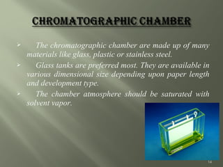 Paper Chromatography in simple words | PPT