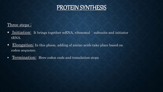 Translation in prokaryotes central dogma | PPTX