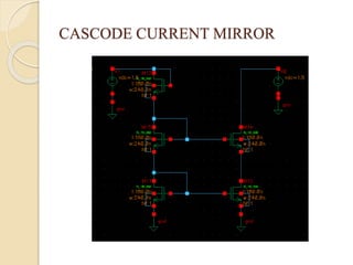 A New CMOS Voltage Divider Based Current Mirror, Compared with the Basic and Cascode Current ...